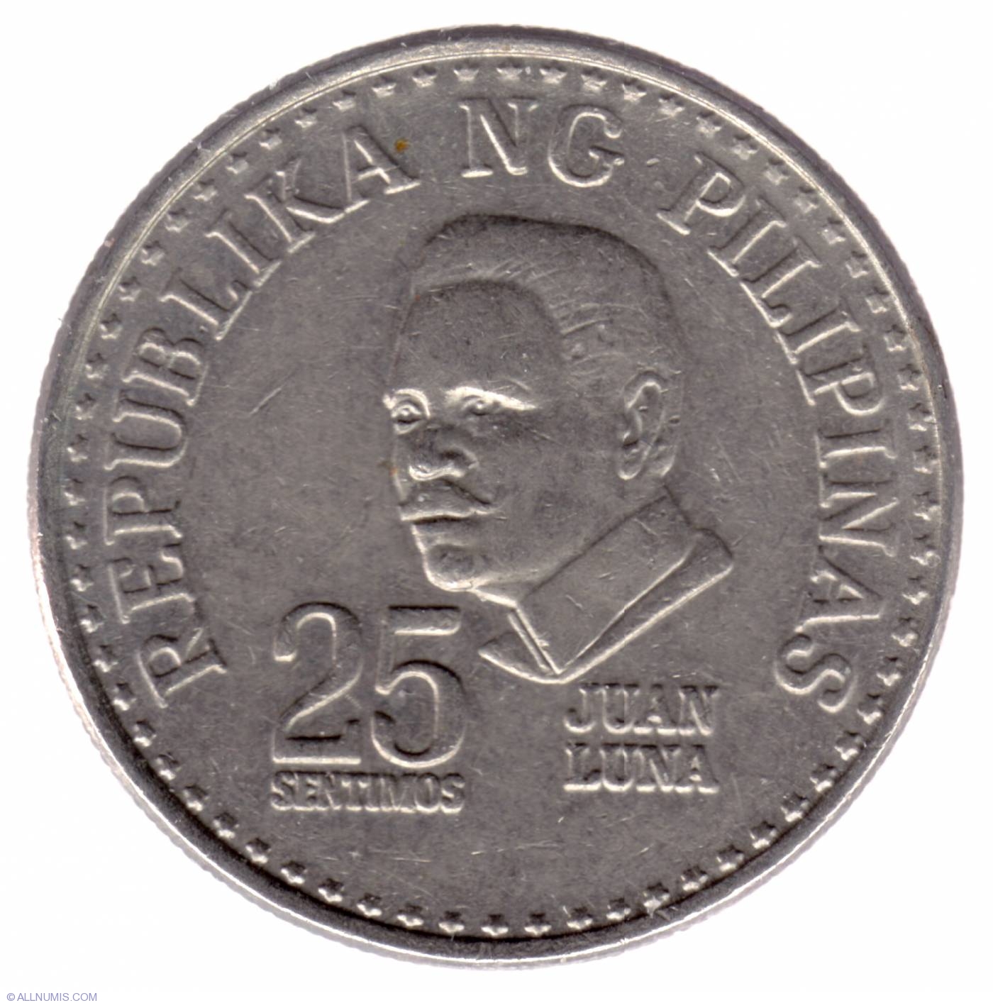 Coin Of 25 Sentimo 1976 From Philippines ID 15874 Coin Of 25 Sentimo 1976 From Philippines ID 15874