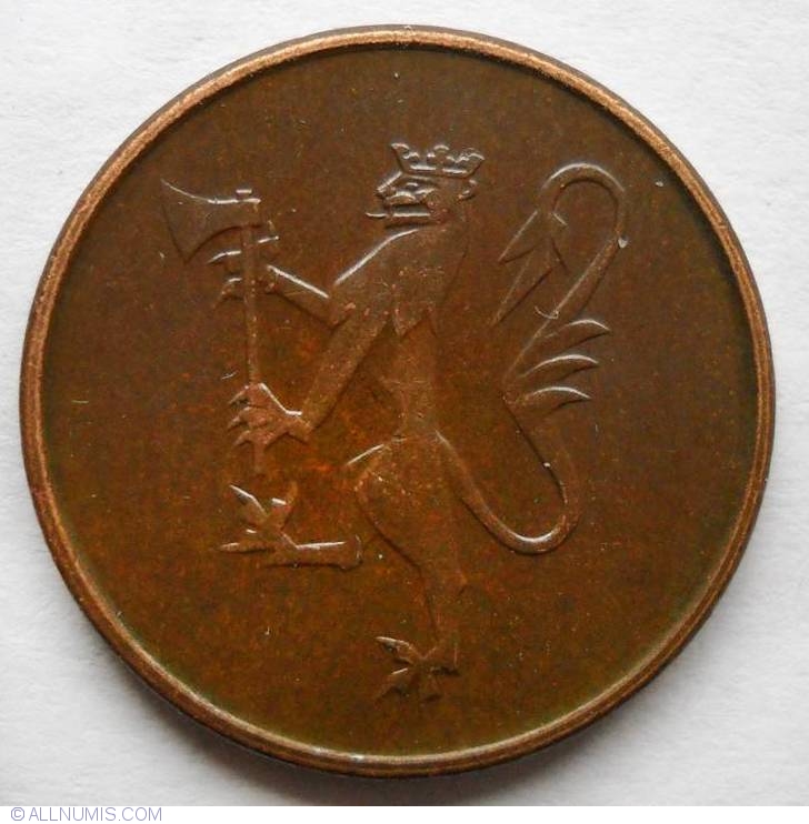 Coin Of 5 Ore 1981 From Norway ID 27008