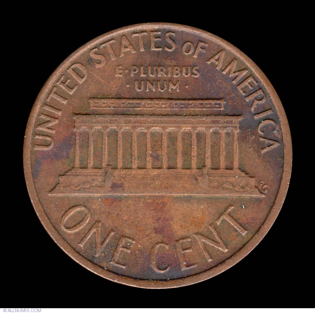 1 Cent 1976 Cent Lincoln Memorial 1959 2008 United States Of 1 Cent 1976 Cent Lincoln Memorial 1959 2008 United States Of