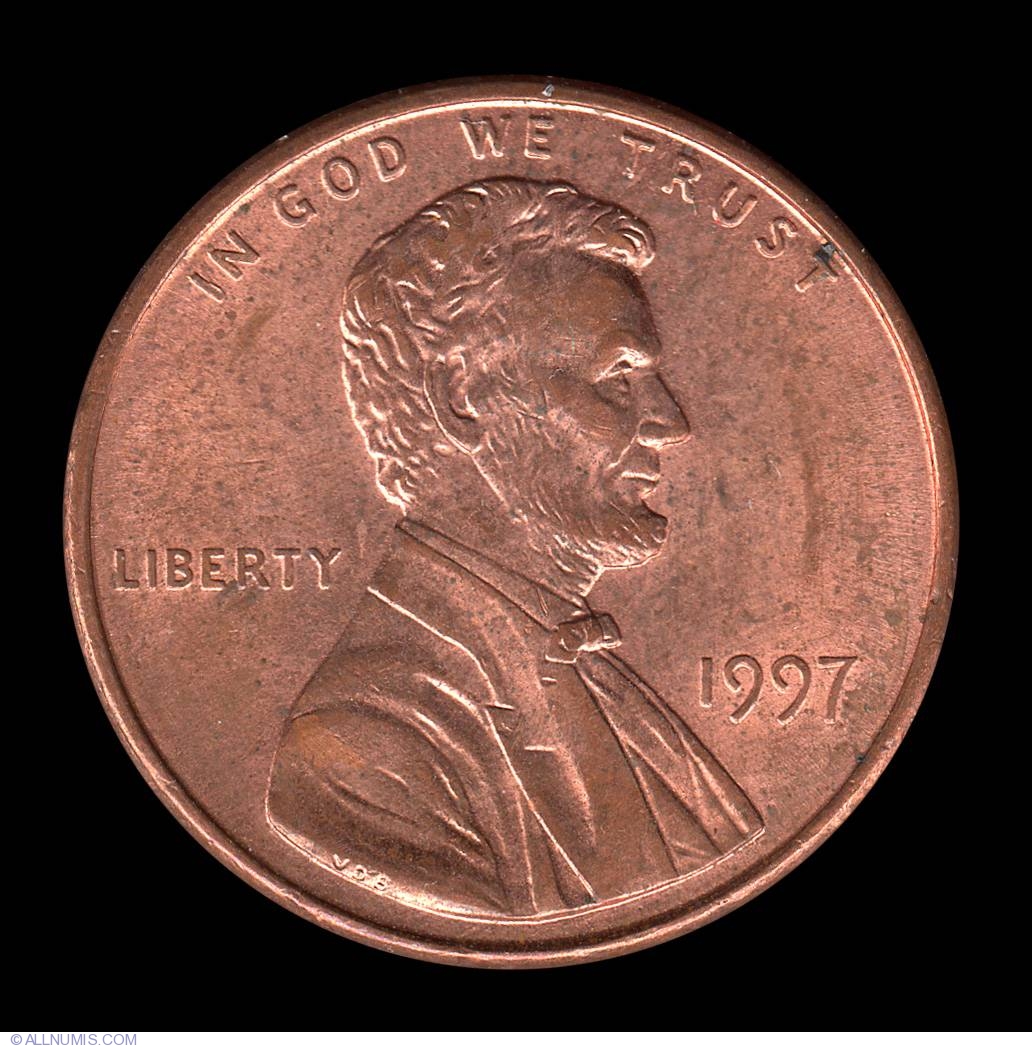 Coin Of 1 Cent 1997 From United States Of America ID 9196 Coin Of 1 Cent 1997 From United States Of America ID 9196