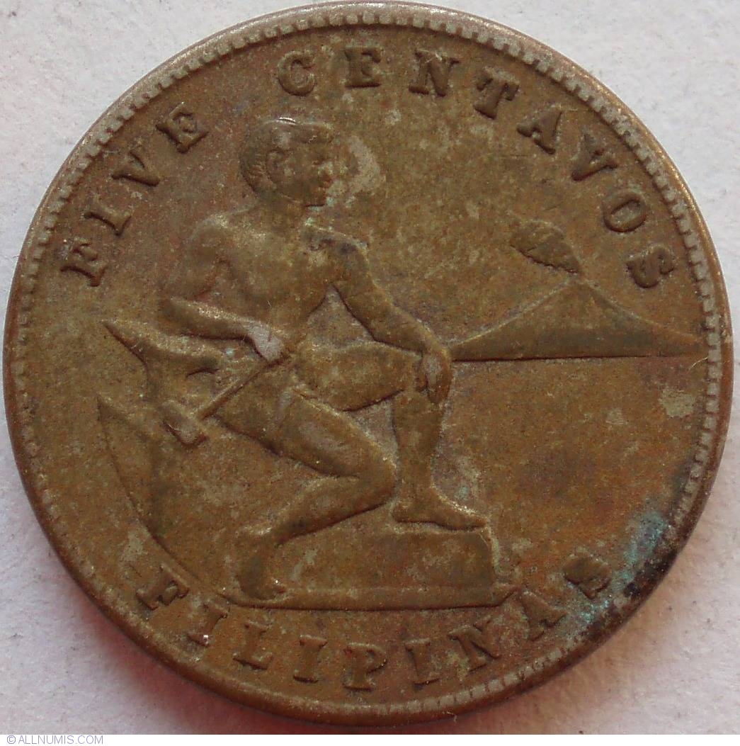 Coin Of 5 Centavos 1944 S From Philippines ID 21198 Coin Of 5 Centavos 1944 S From Philippines ID 21198