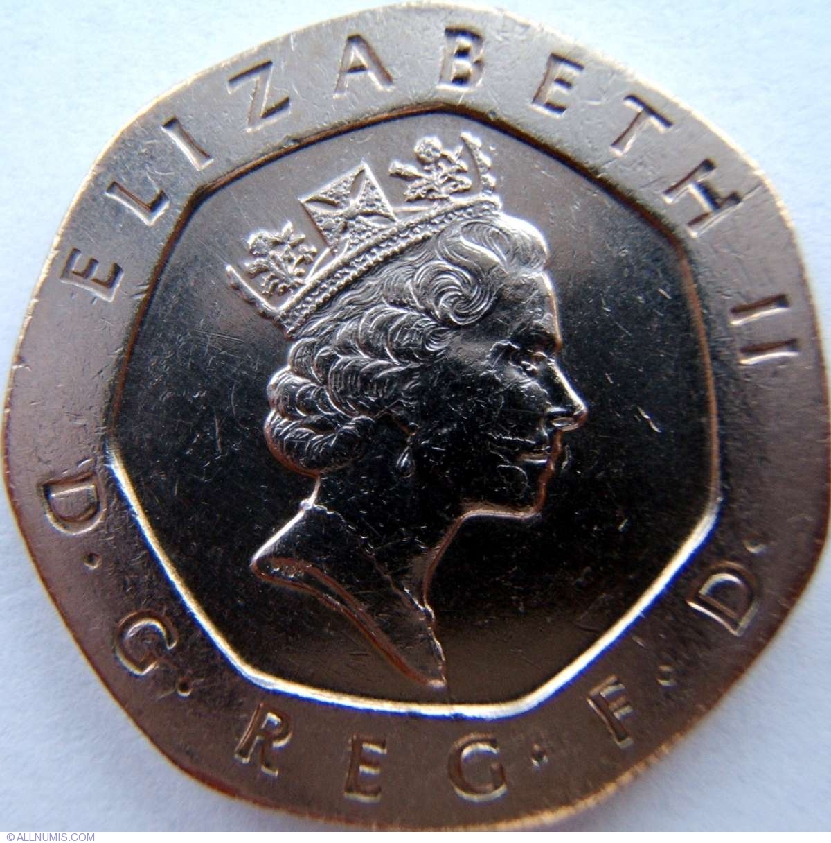 20 Pence 1993 Elizabeth II 1952 present Great Britain Coin 3211 20 Pence 1993 Elizabeth II 1952 present Great Britain Coin 3211