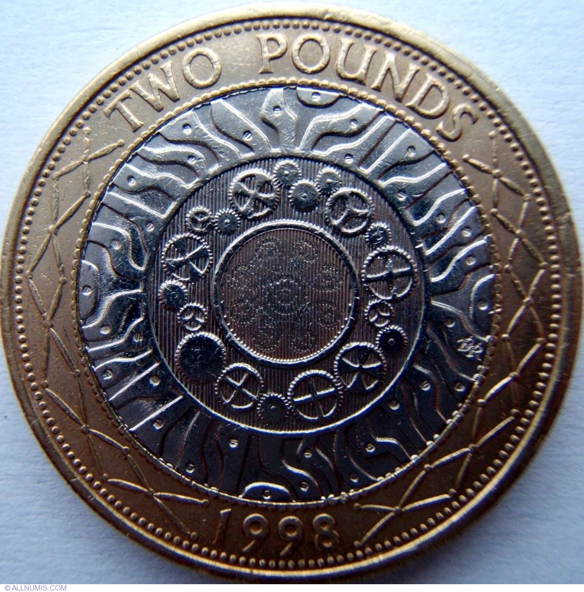 2 Pounds 1998 Elizabeth II 1952 present Great Britain Coin 2968 2 Pounds 1998 Elizabeth II 1952 present Great Britain Coin 2968