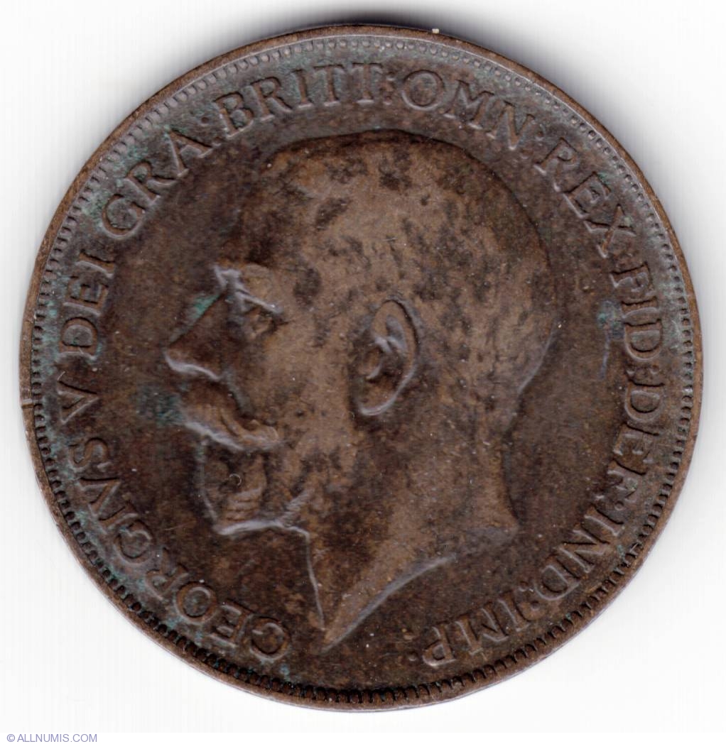 Penny 1912 H George V 1910 1936 Great Britain Coin 11311 Penny 1912 H George V 1910 1936 Great Britain Coin 11311