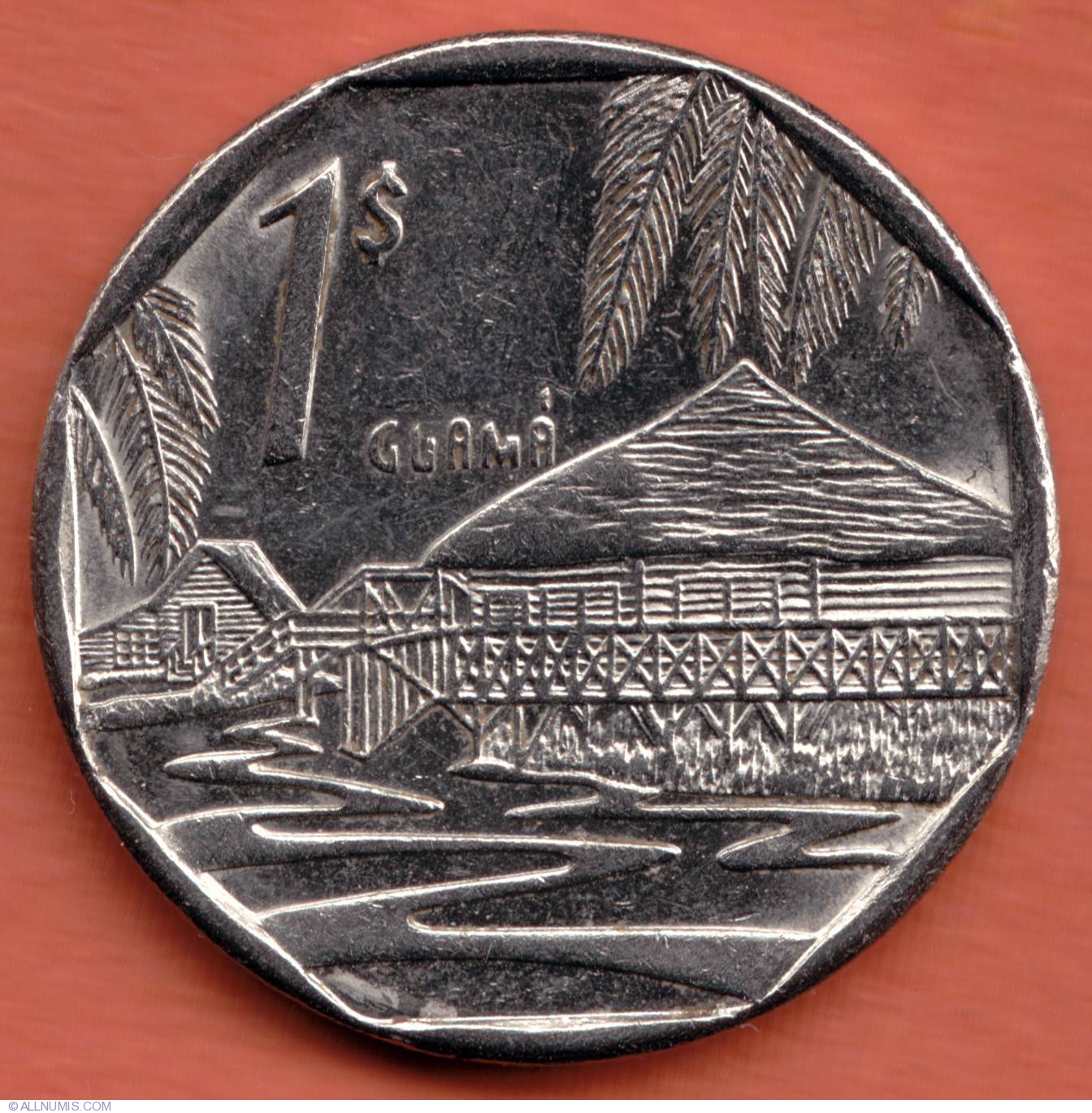 1 Peso 2000 Cuban Convertible Peso 1994 present Cuba Coin 7523