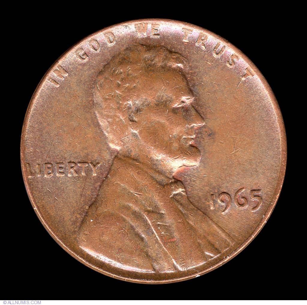 1 Cent 1965 Cent Lincoln Memorial 1959 2008 United States Of 1 Cent 1965 Cent Lincoln Memorial 1959 2008 United States Of