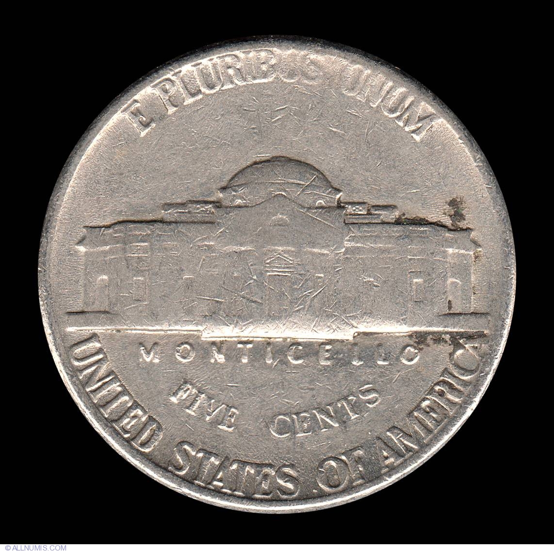 Jefferson Nickel 1977 D Nickel Five Cents Jefferson 1938 2003 Jefferson Nickel 1977 D Nickel Five Cents Jefferson 1938 2003