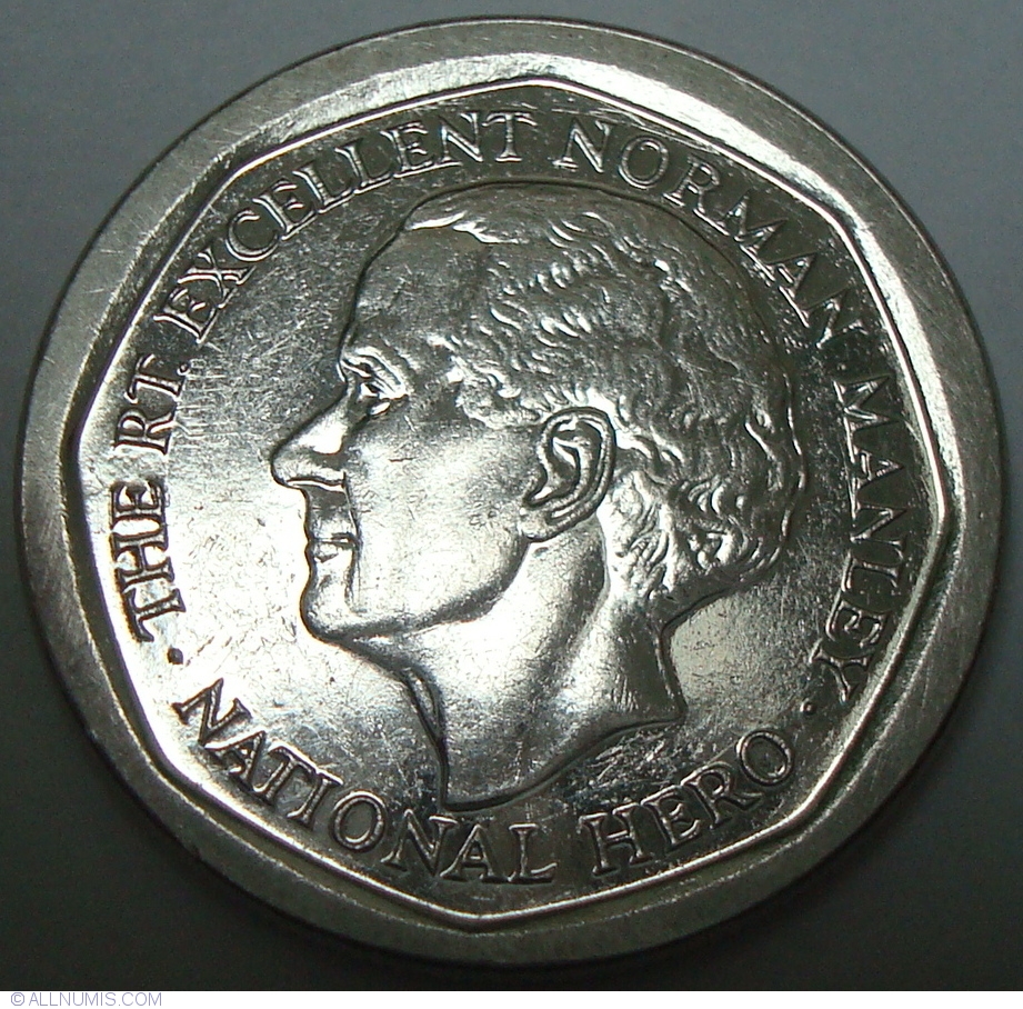 5 Dollars 2017 Commonwealth 2001 prezent Jamaica Moned 43513