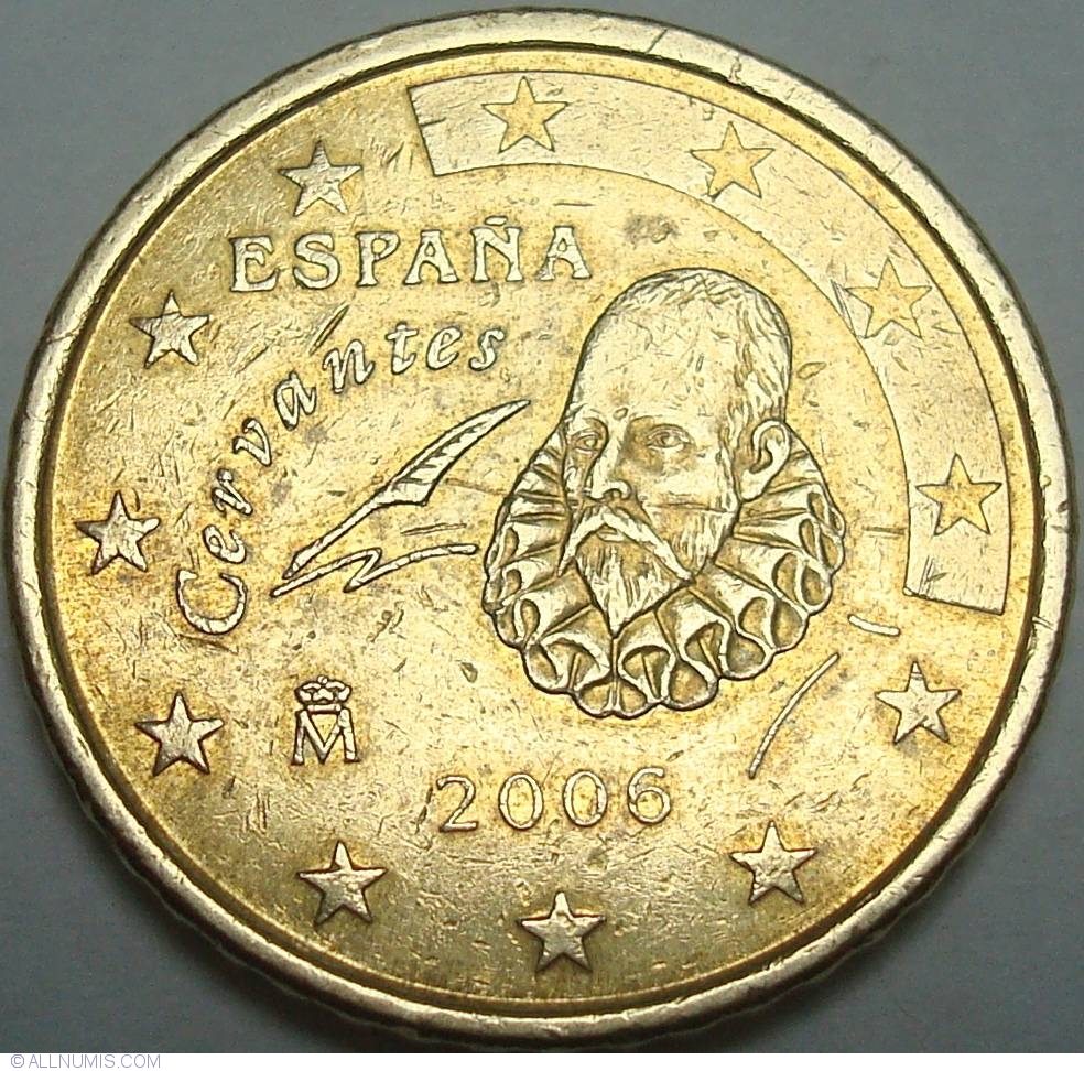 50 Euro Cent 2006 Juan Carlos I 2000 2009 Spain Coin 32054