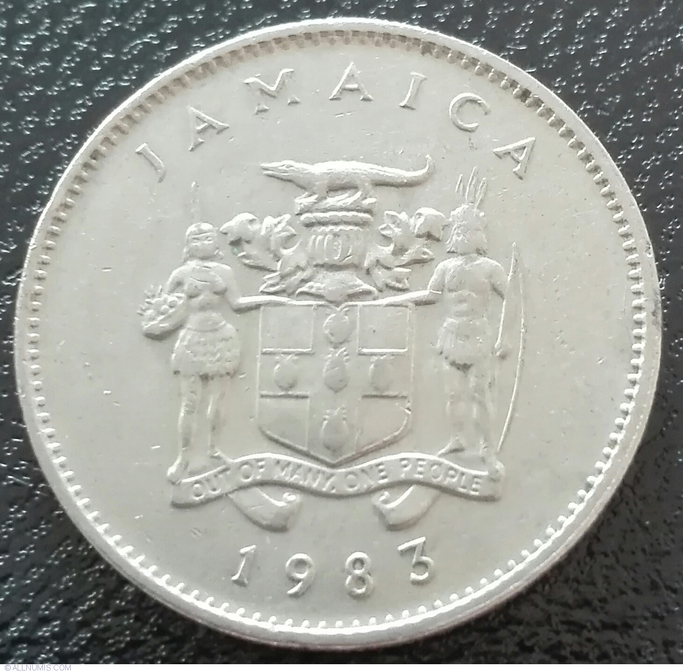 10 Cents 1983 Commonwealth 1981 2000 Jamaica Coin 42758