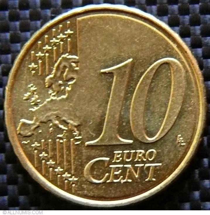 10 Euro Cent 2012 Euro 2010 2019 France Coin 26841