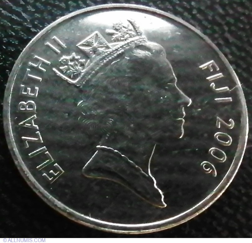 10 Cents 2006 1969 2009 Fiji Coin 48670