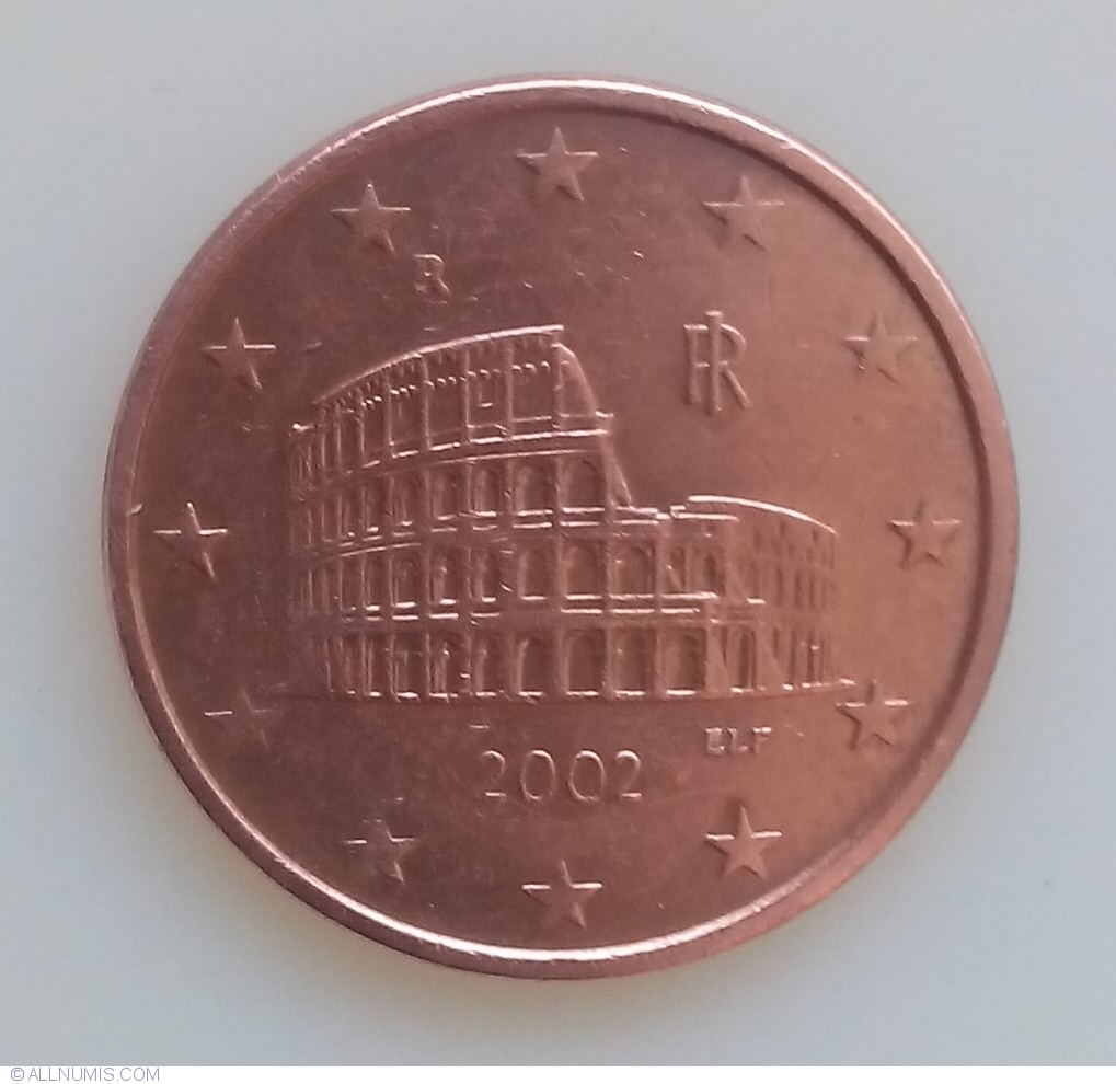 5 Euro Cent 2002 Euro 2002 present Italy Coin 399 5 Euro Cent 2002 Euro 2002 present Italy Coin 399