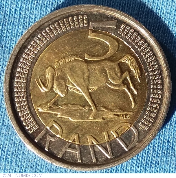 5 Rand 2015, Republic (2001-present) - South Africa - Coin - 39073