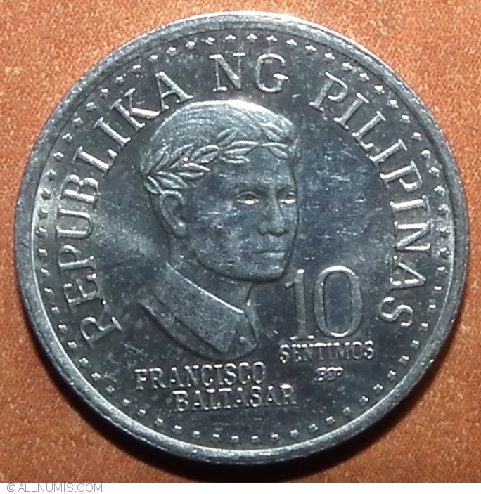 10 Sentimos 1981 BSP Republic 1981 2000 Philippines Coin 35957 10 Sentimos 1981 BSP Republic 1981 2000 Philippines Coin 35957