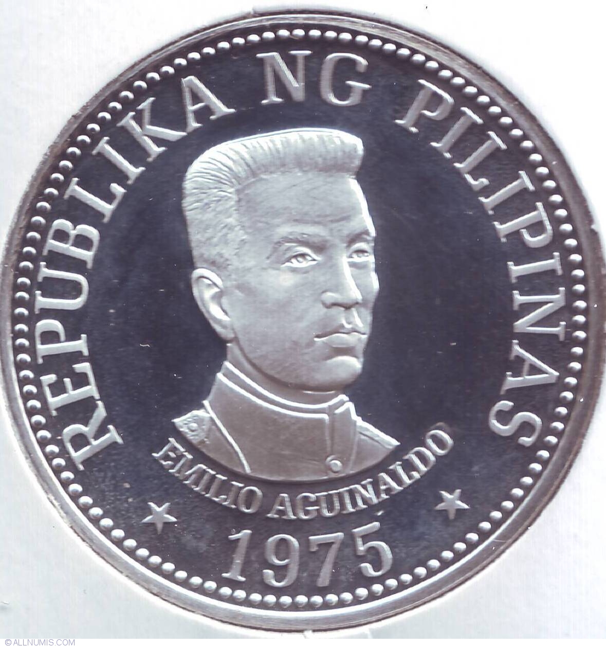 25 Piso 1975 Republic 1961 1980 Philippines Coin 24492