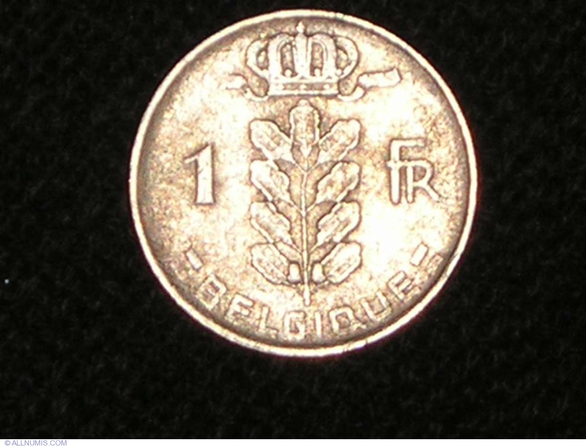 1 Franc 1956 (Belgique), Baudouin I (1951-1960) - Belgium - Coin - 1695