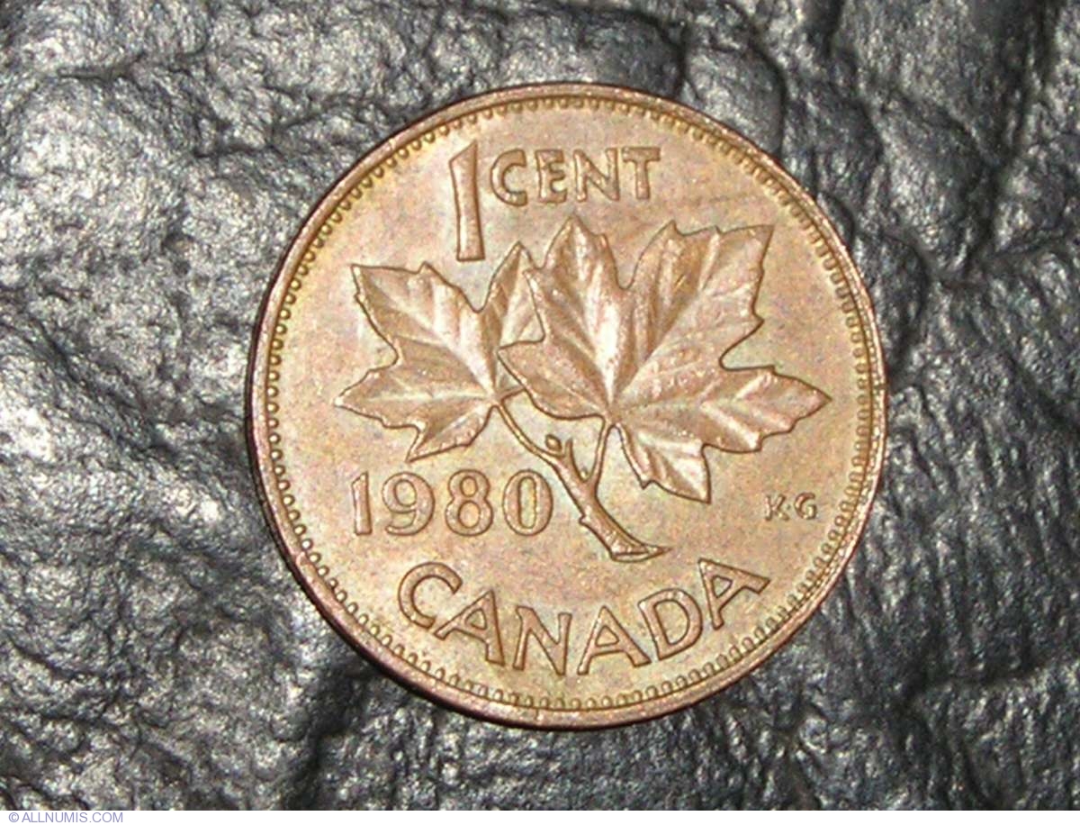 1 Cent 1980 Elizabeth II 1953 present Canada Coin 4622 1-cent-1980-elizabeth-ii-1953-present-canada-coin-4622
