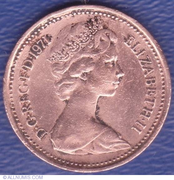1 New Penny 1971 Elizabeth II 1952 2022 Great Britain Coin 1662 1 New Penny 1971 Elizabeth II 1952 2022 Great Britain Coin 1662