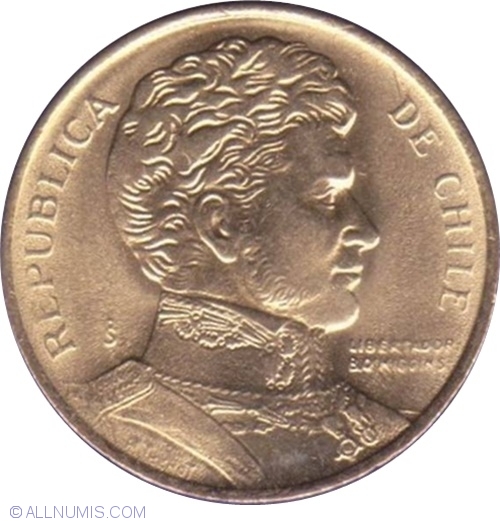 1 Peso 1990 1975 2015 1 Peso Chile Coin 16577 1 Peso 1990 1975 2015 1 Peso Chile Coin 16577