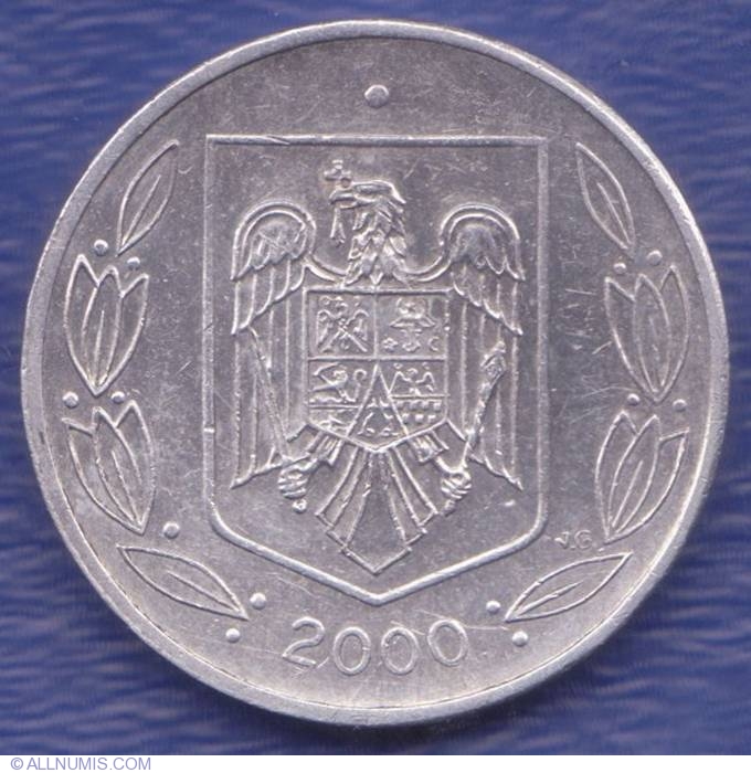 500 Lei 2000 1998 2006 Issue Romania Coin 528 500 Lei 2000 1998 2006 Issue Romania Coin 528