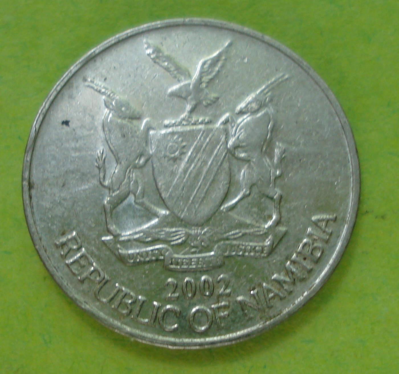 5 Cents 2002 Republic 1993 2015 Namibia Coin 39044