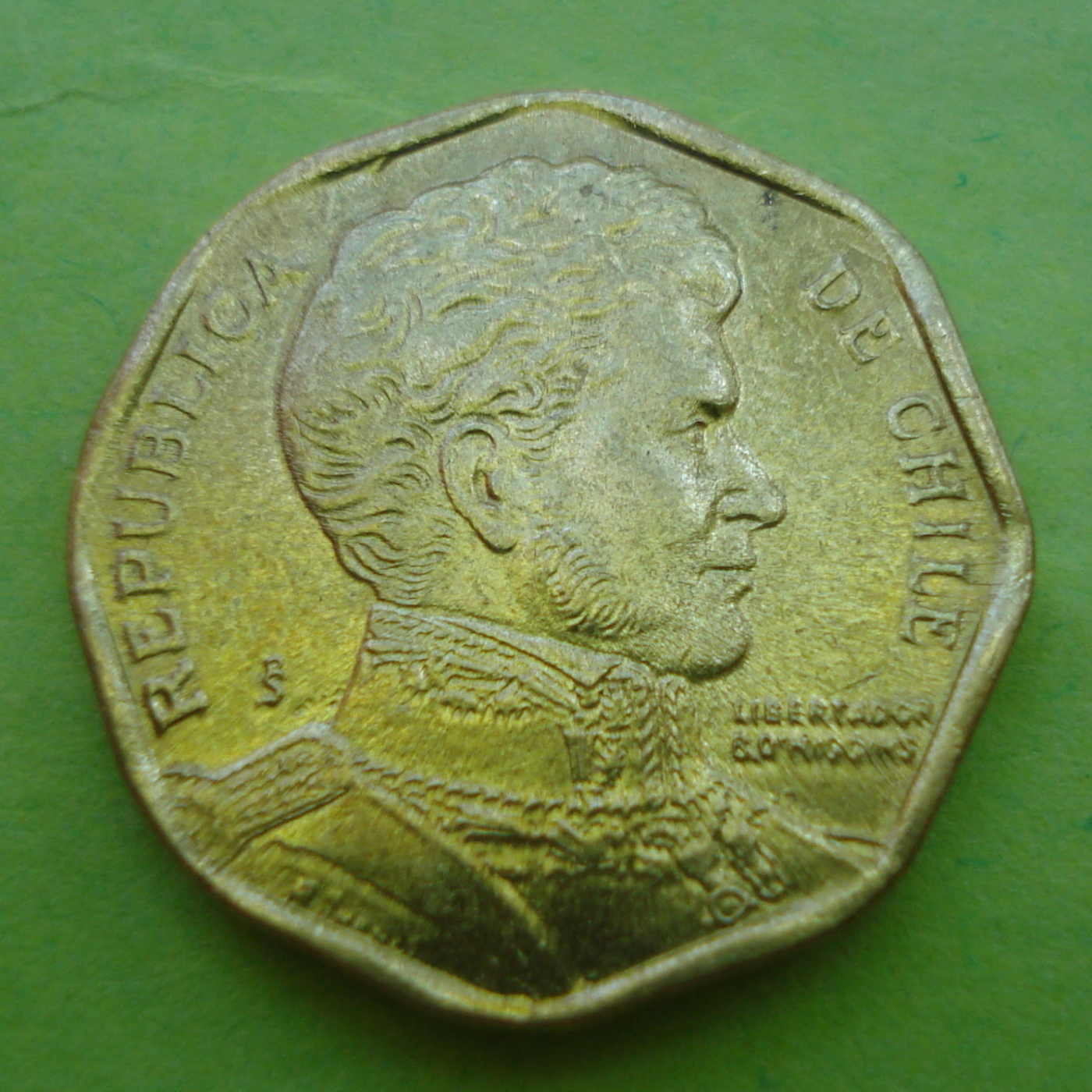 5 Pesos 2002 So 1976 2015 Issue 5 Pesos Chile Coin 39269