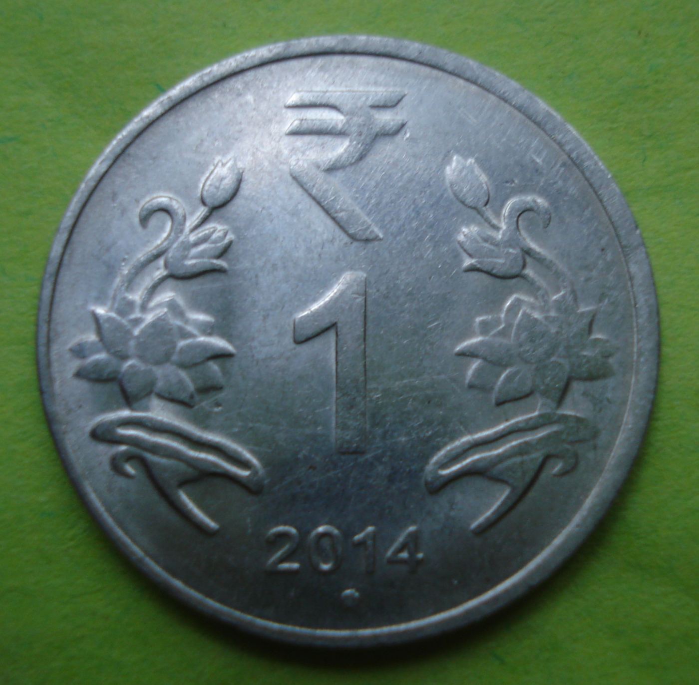 1 Rupee 2014 N Republic 2011 India Coin 39770