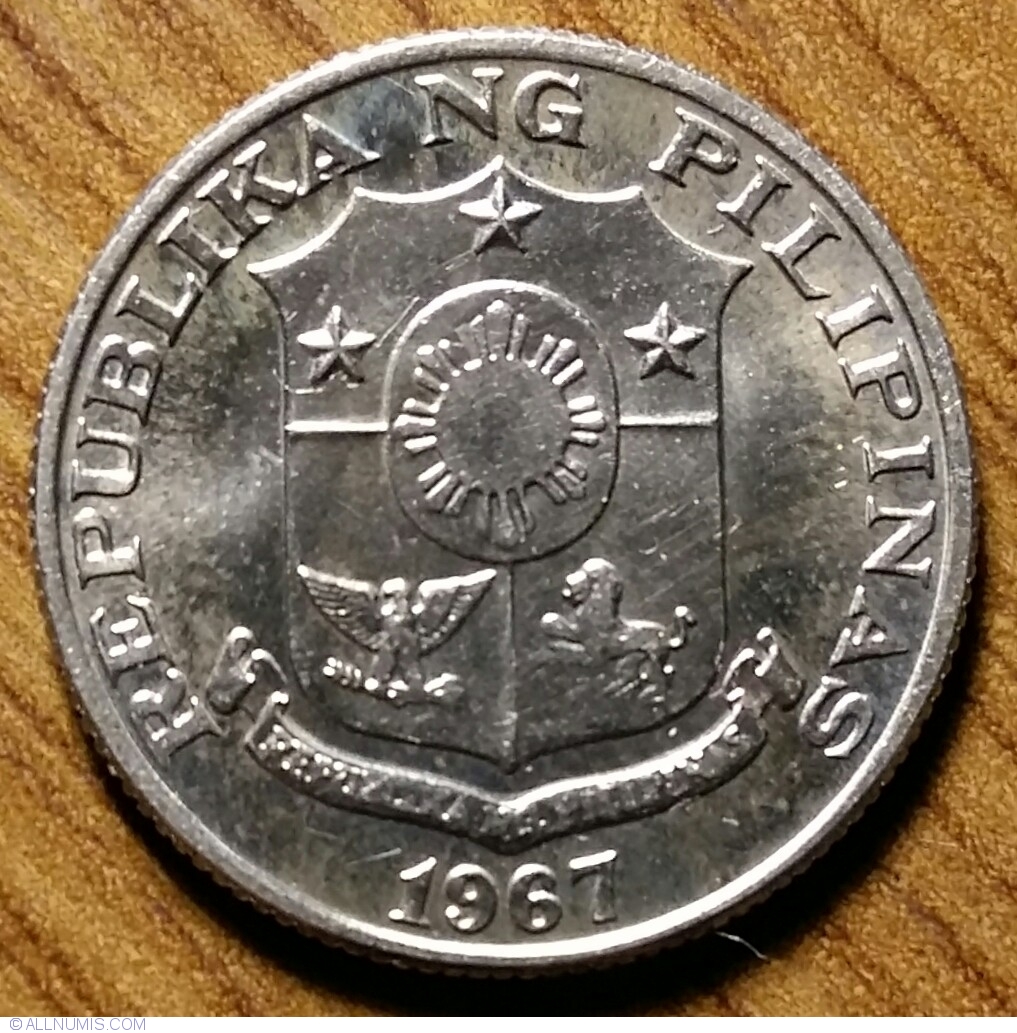 10 Sentimo 1967 Republic 1961 1980 Philippines Coin 40584