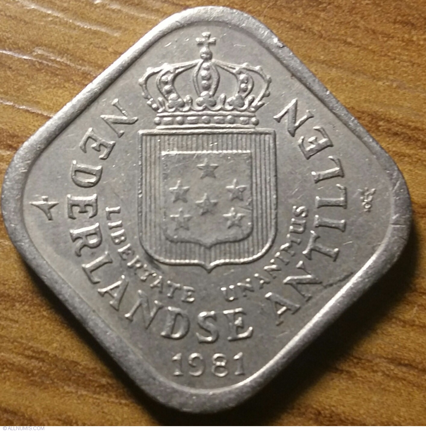 5 Cents 1981 Dutch Administration Beatrix 1980 2010 Netherlands