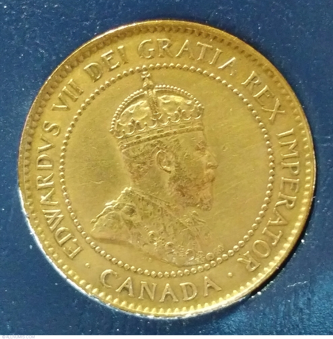1 Cent 1904 Edward VII 1901 1910 Canada Coin 37612 1 Cent 1904 Edward VII 1901 1910 Canada Coin 37612