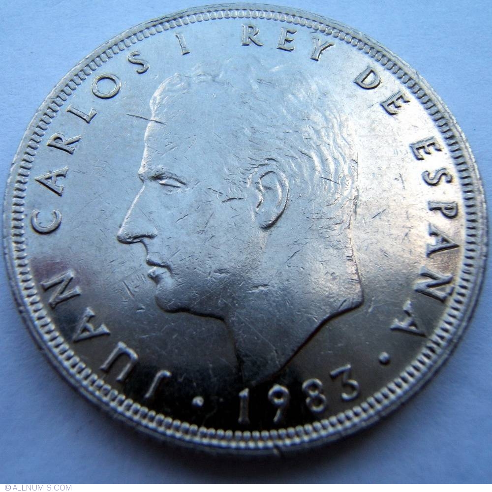 25 Pesetas 1983 Juan Carlos I 1975 1989 Spain Coin 470