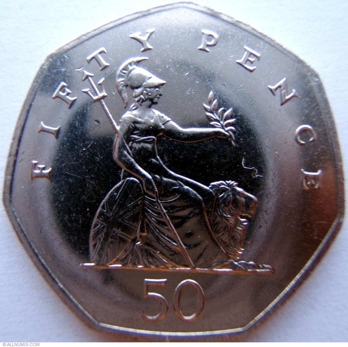 50 Pence 2000 Elizabeth II 1952 present Great Britain Coin 2851 50 Pence 2000 Elizabeth II 1952 present Great Britain Coin 2851