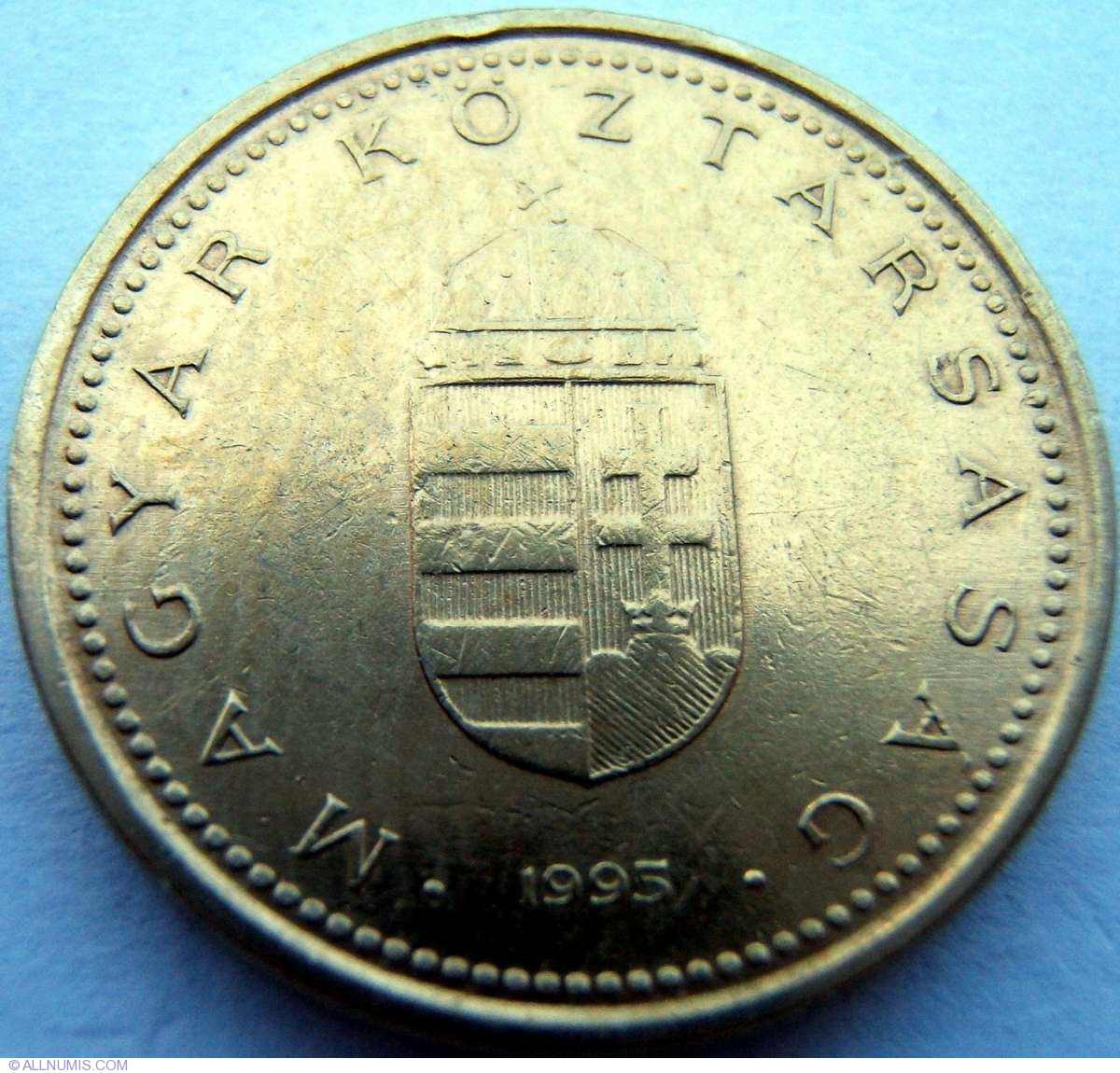1 Forint 1995 Republic 1989 present Hungary Coin 602