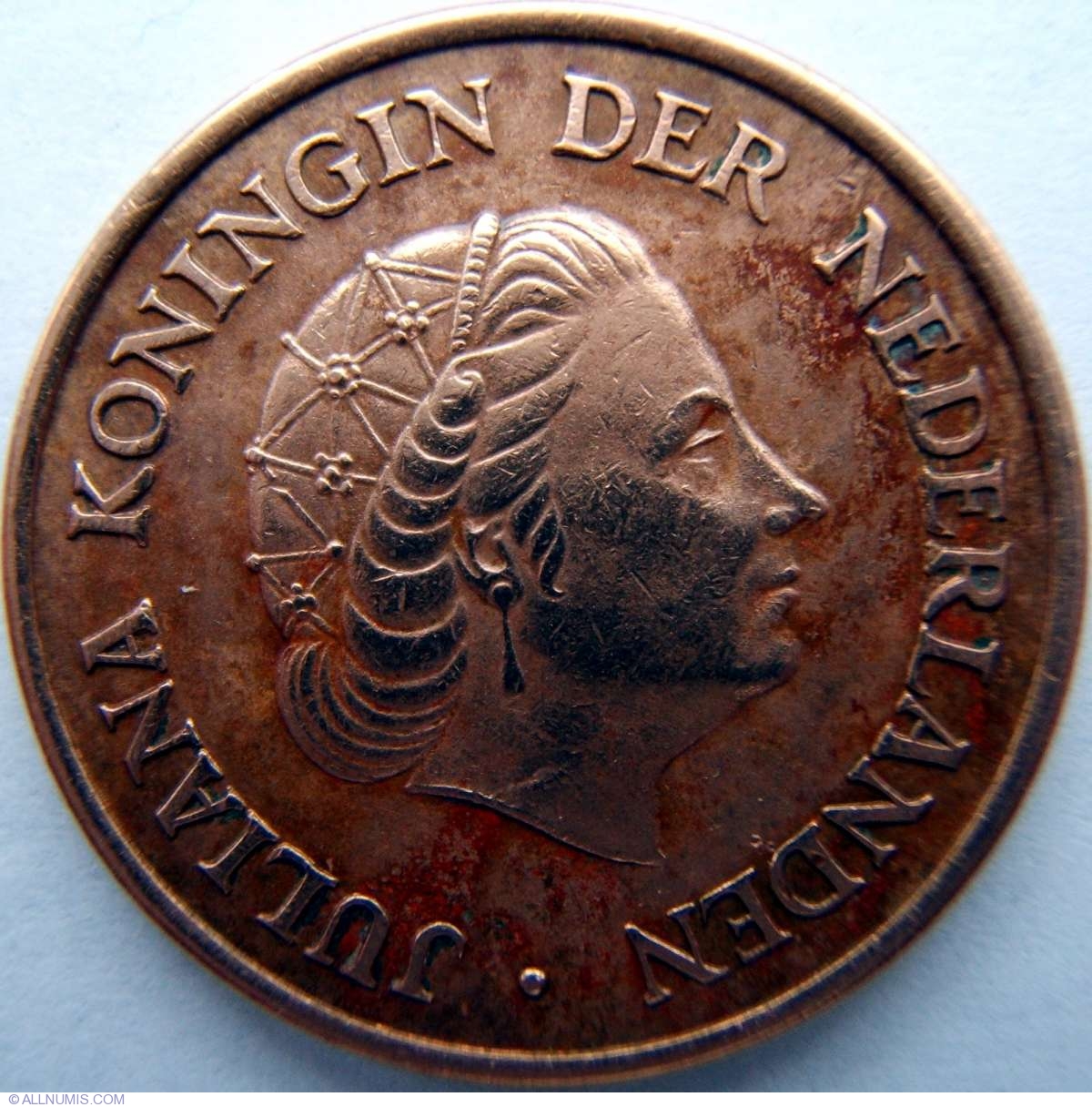 5 Cents 1964 Juliana 1961 1980 Netherlands Coin 2279 5 Cents 1964 Juliana 1961 1980 Netherlands Coin 2279