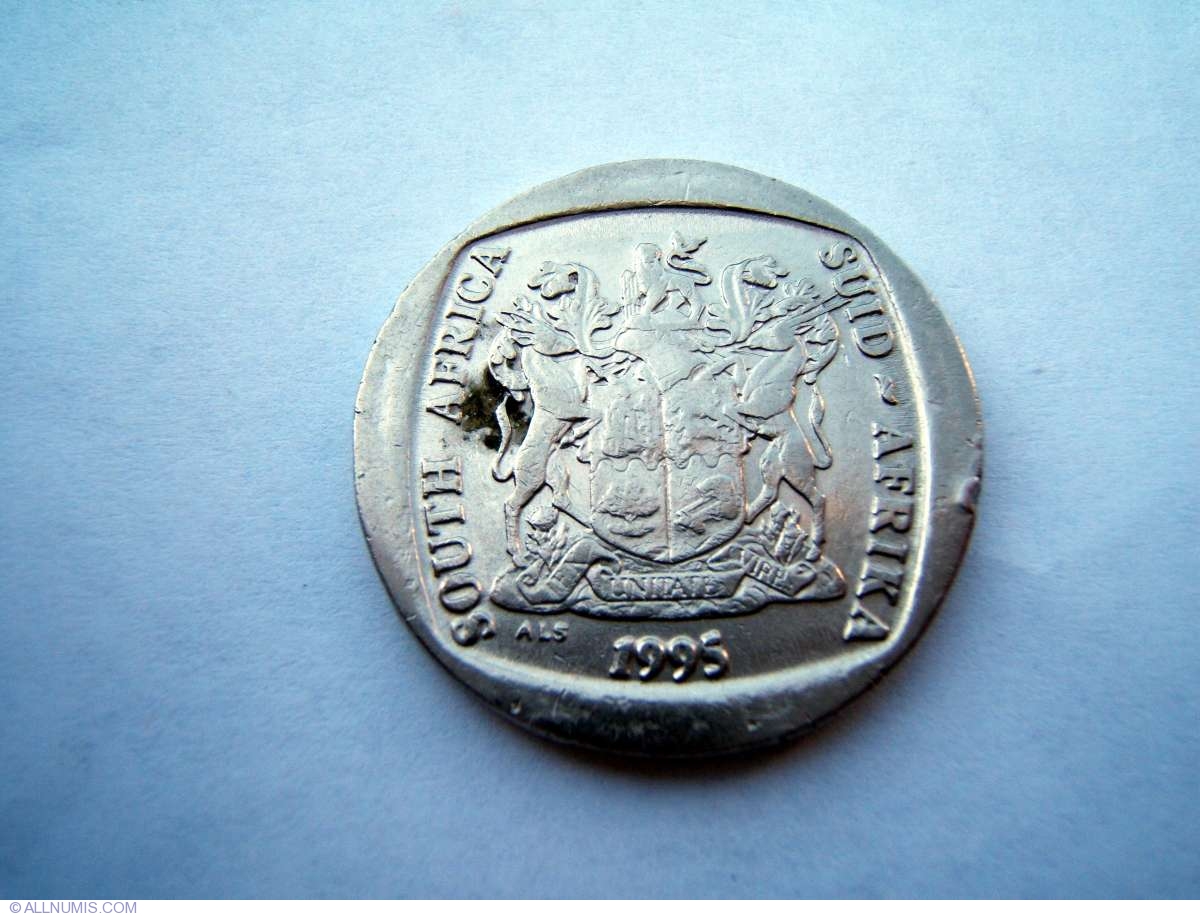 5 Rand 1995, Republic (1991-2000) - South Africa - Coin - 256