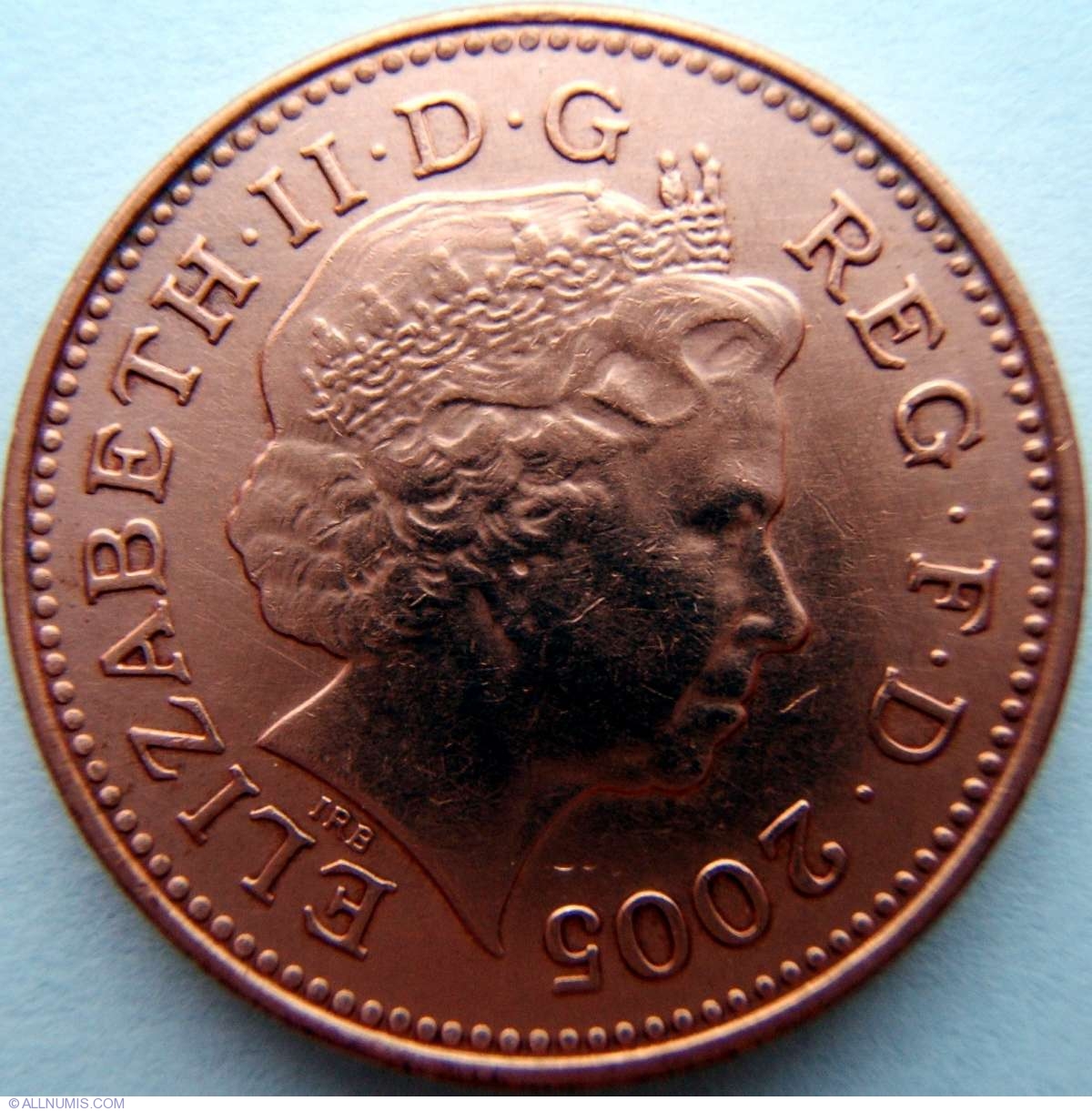 1 Penny 2005 Elizabeth II 1952 2022 Great Britain Coin 1104 1 Penny 2005 Elizabeth II 1952 2022 Great Britain Coin 1104