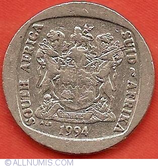 5 Rand 1994, Republic (1991-2000) - South Africa - Coin - 18513