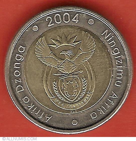 5 Rand 2004, Republic (2001-present) - South Africa - Coin - 21675