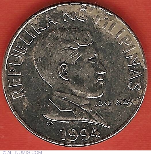 1 Piso 1994 Republica 1981 2000 Filipine Moned 21175