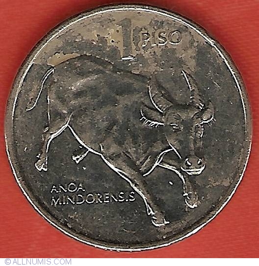1 Piso 1994 Republic 1981 2000 Philippines Coin 21175