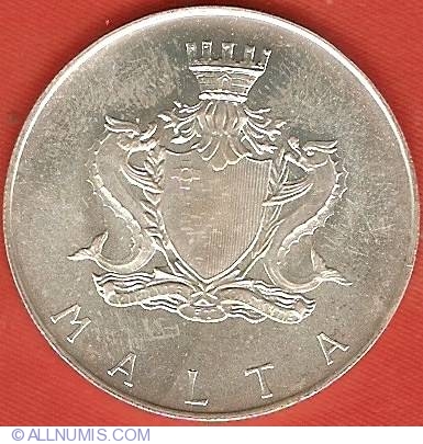 1 Pound 1973 - Sir Temi Zammit, Dominion (1972-1974) - Malta - Coin - 10938